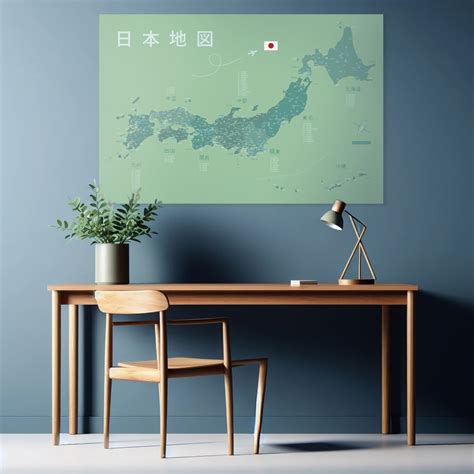 客製化預購【日本地圖防水霧面相紙款 橫式】日本旅遊地圖 日本自助旅遊中毒 日本地圖 日本地圖掛畫 蝦皮購物