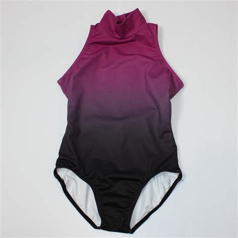 Balera Dancewear Girls Ombre Back Cutout Leotard Depop