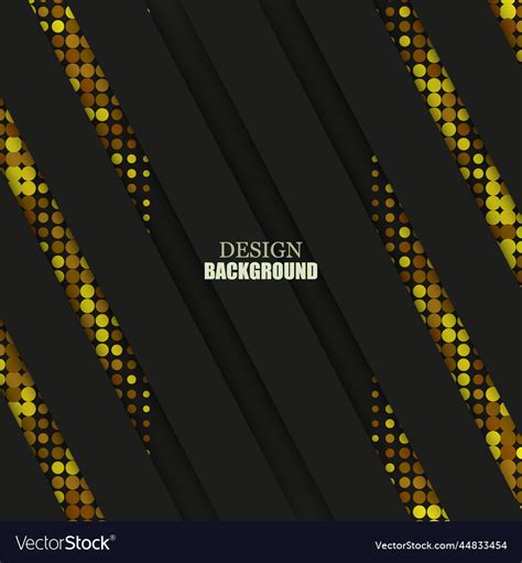 Abstract Geometric Background Brochure Template Vector Image