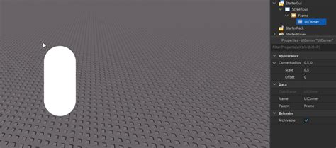 uicorner cornerradius calculation scripting support developer forum