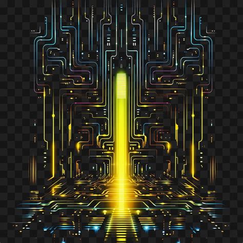Premium PSD Psd Of Neon Retro Arcaderetro Arcade Linespixel Art Charactersretro Transparent