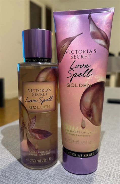 Victorias Secret Love Spell Golden Mist And Body Milk Etsy
