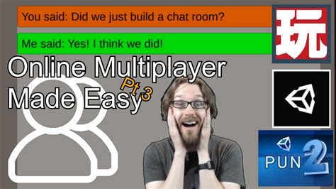 How To Build A Chat Room With Pun 2 Not Using Photon Chat Youtube