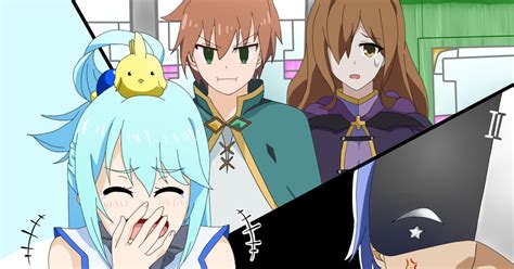 【この素晴らしい世界に祝福を】「犬猿の仲」イラストmilti Pixiv