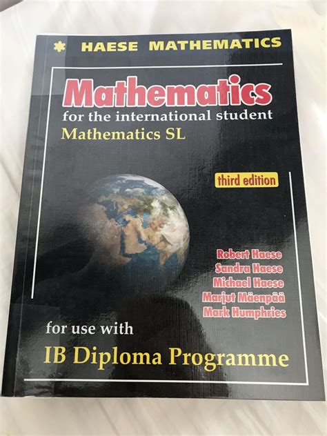 Haese Mathematics Ib Sl 3rd Edition Hobbies And Toys Books And Magazines Assessment Books On
