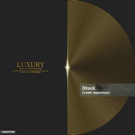 동심 원 요소입니다 골드 고급스러운 컬러 링 음파 황금 그래픽 웹 사이트 포스터 배너 템플릿 Eps10 벡터에 대한 추상 벡터 일러스트레이션 배경 주제에 대한 스톡 벡터