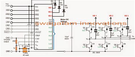 Simple 3 Phase Brushless Bldc Motor Driver Circuit Infoupdate Wallpaper Images