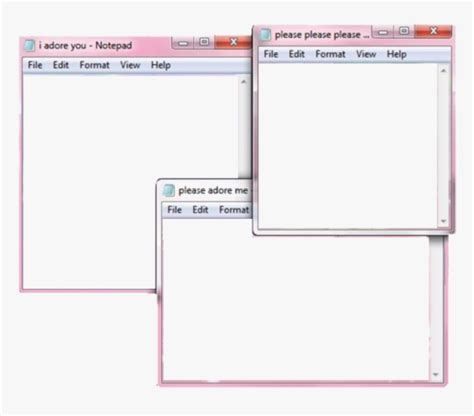 Notepad Windows Computer Computeraesthetic Aesthetic Png Notepad