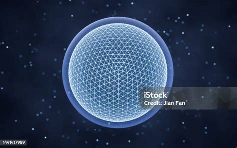 빛나는 선 구조의 디지털 구 3d 렌더링 0명에 대한 스톡 사진 및 기타 이미지 0명 3차원 형태 가상현실 Istock