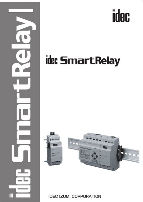 IDEC FL1E SmartRelay User Manual 24 Pages
