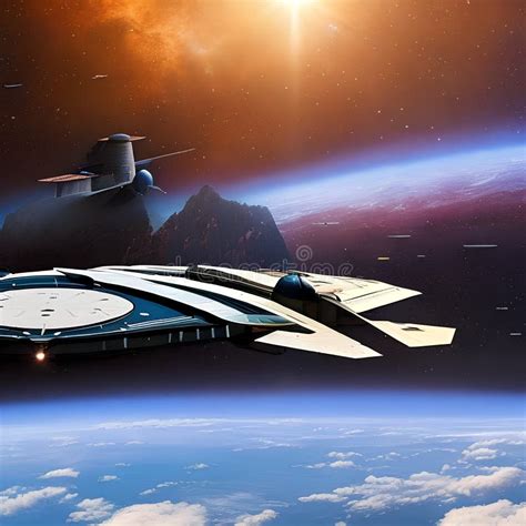 1623 Futuristic Space Exploration A Futuristic And Sci Fi Inspired Background Featuring Space