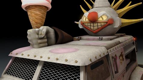 Sweethtooth Twisted Metal Black Hd 3d Model Cgtrader
