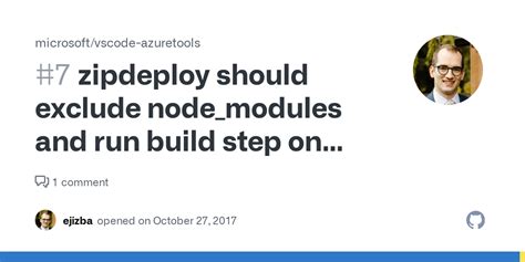 Zipdeploy Should Exclude Nodemodules And Run Build Step On App Service · Issue 7 · Microsoft
