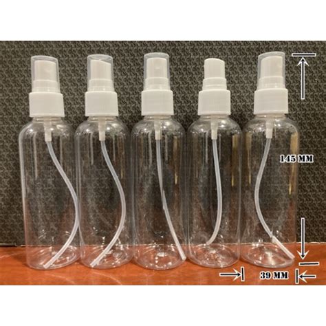 ขวดสเปรย์พลาสติกขนาด 100 Ml กล่องละ 5 ขวด Shopee Thailand