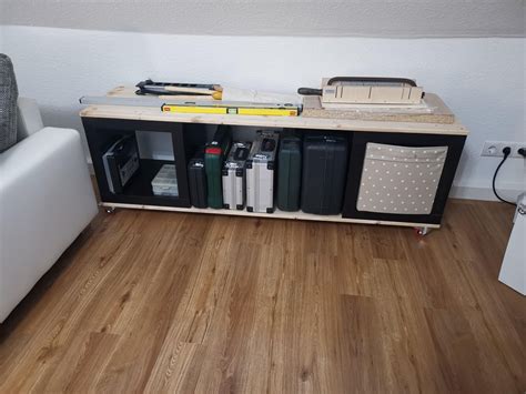 Ikea Kallax Tool Storage Rikeahacks