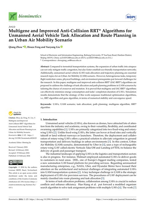 Pdf Multigene And Improved Anti Collision Rrt Algorithms For