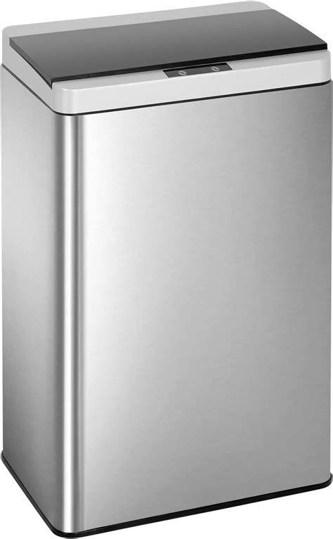 Mainstay Motion Sensor Trash Can 132 Gallon With Solo Cup