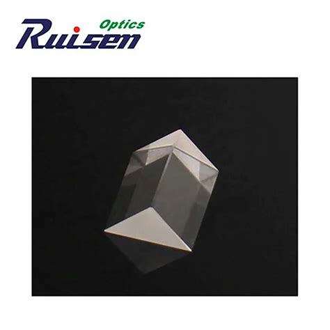 Optical Quartz Glass Right Angle Prism K9 Bk7 Crystal Glass Right Angle