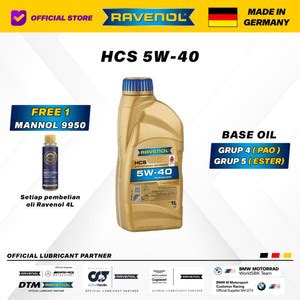 Jual Promo ! Oli Ravenol Hcs 5W - 40 (1 Liter) Made In Germany - Kota ...