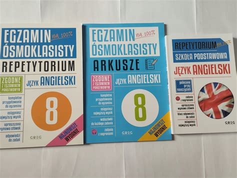Egzamin ósmoklasisty na 100 język angielski Repetytorium Anna