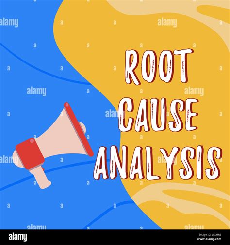 Conceptual Display Root Cause Analysis Word Written On Method Of