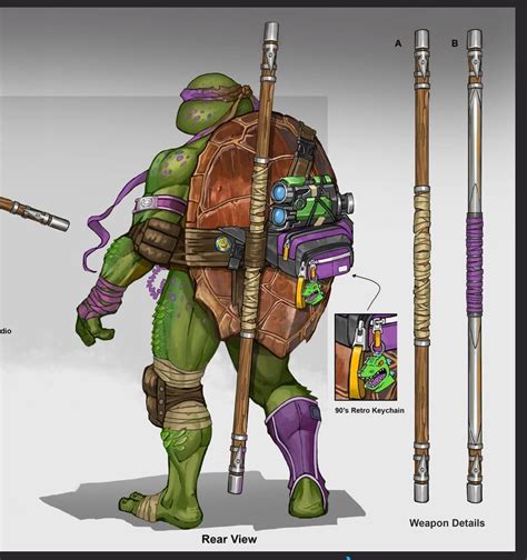 Artstation Teenage Mutant Ninja Turtles Donatello Last Ninja