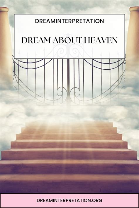 Dream About Heaven Interpretation And Spiritual Meaning