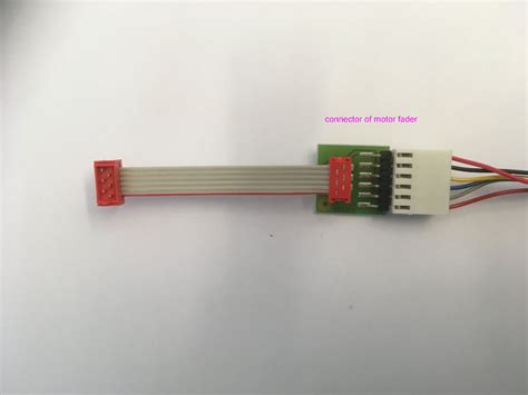 FADER CON RD Red Connector Fader Adapter DHD Audio