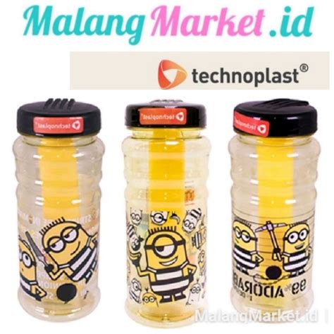 Jual Technoplast Minion Botol Minum Minion Technoplast Despicable Me