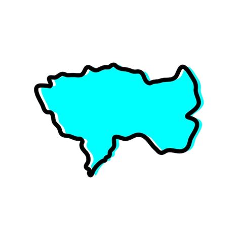 Premium Vector Junin Region Of Peru Vector Map Illustration