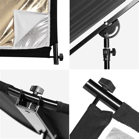 U Type 11050cm 4in1 Silver Black White Gold Refle Grandado