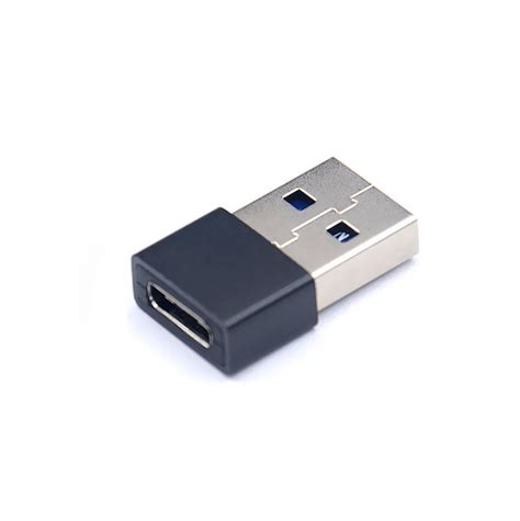 Адаптер Otg Переходник Type C разъем на Usb 2 0 штекер для