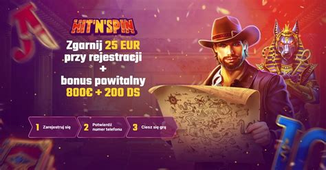 HitnSpin bonus bez depozytu 100 zł 25 euro