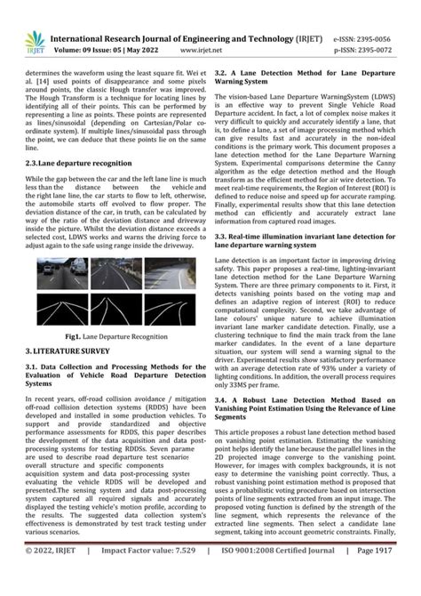 Realtime Road Lane Detection PDF