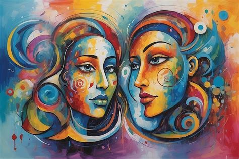 Premium Photo Abstract Emotions Of Transition To 2025 Representation