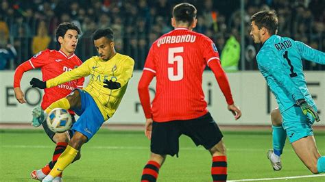 Istiklol Vs Al Nassr No Cristiano Ronaldo The Game Ends 1 1