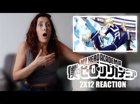 MY HERO ACADEMIA X TODOROKI VS BAKUGO REACTION YouTube