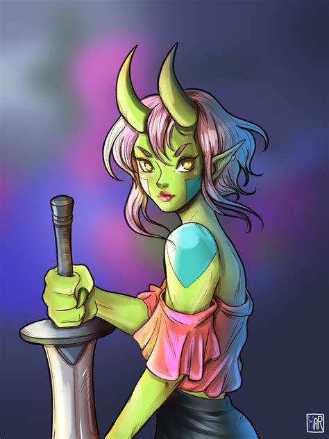 Artstation Demon Girl