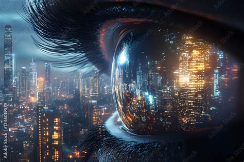 Human Eye With Cyber Retinal Recognition For Neuro Link Connection