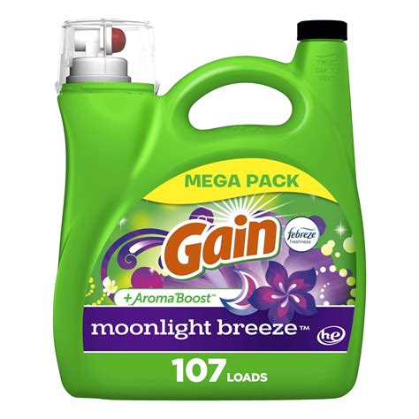 Gain Original Soap Moonlight Breeze Scent He Compatible 107 Loads
