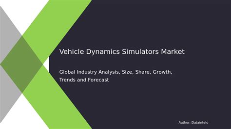 Vehicle Dynamics Simulators Market Report Global Forecast From 2025