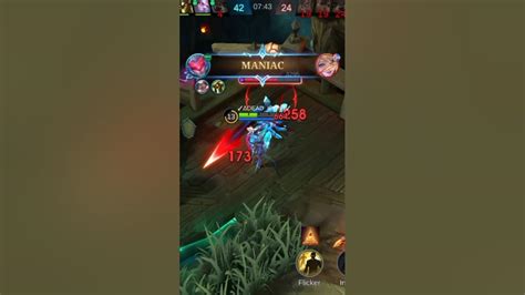 Sabar Maniac 👍😱 Subscribe Mobilelegends Shortsviral Youtube