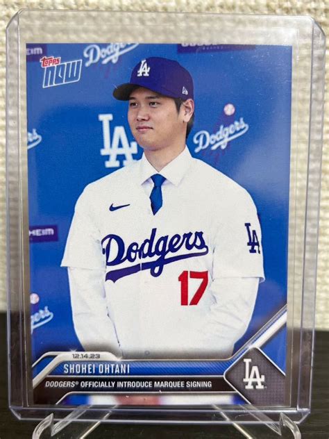 Yahooオークション 【トップローダー発送】 Topps Now 2023 ドジャ