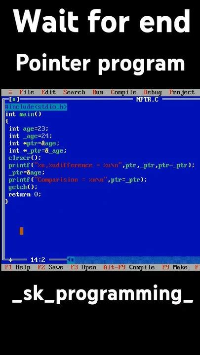 Pointer Program In C Trendingshortstreandingviralshortytshorts