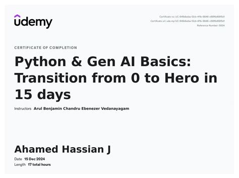 Python Generativeai Learning Skillsdevelopment Ahamed Hassian