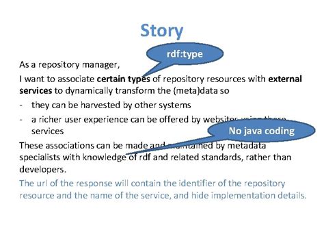 Use Case Transformation Of Metadata For Certain Types