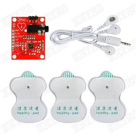 Jual Ecg Module Ad Measurement Pulse Heart Monitoring Sensor Kit