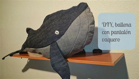 La hipótesis Gaia DIY ballena con tela vaquera