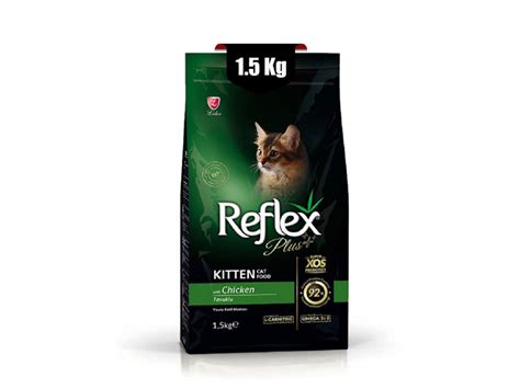 Hero Plus غذا خشک رفلکس پلاس گربه کیتن با طعم مرغ فله