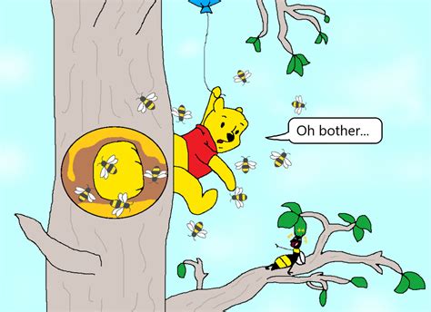 Poohs Wrong Sorts Of Bees By Goofermutt On Deviantart